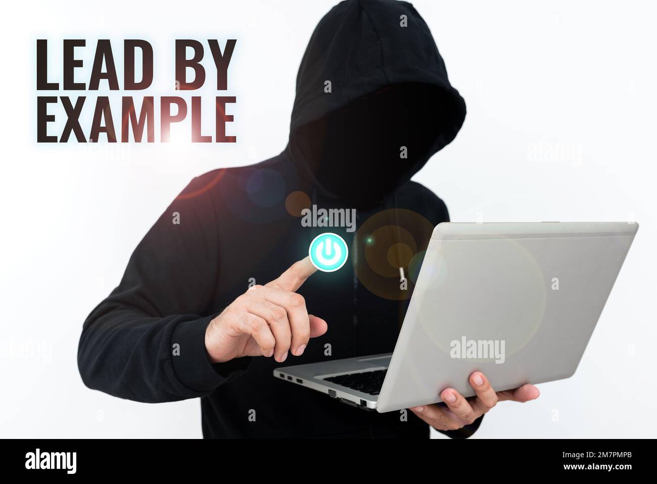 Konzeptionelle Beschriftung Vorbildfunktion, Geschäftskonzept ein ...