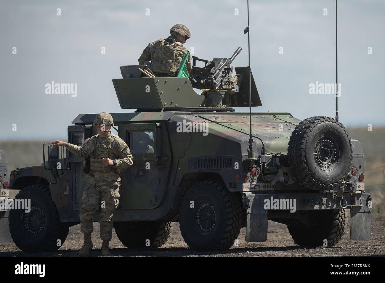 Das Kampfteam der Kavalleriebrigade 116. der Nationalgarde der Idaho ...