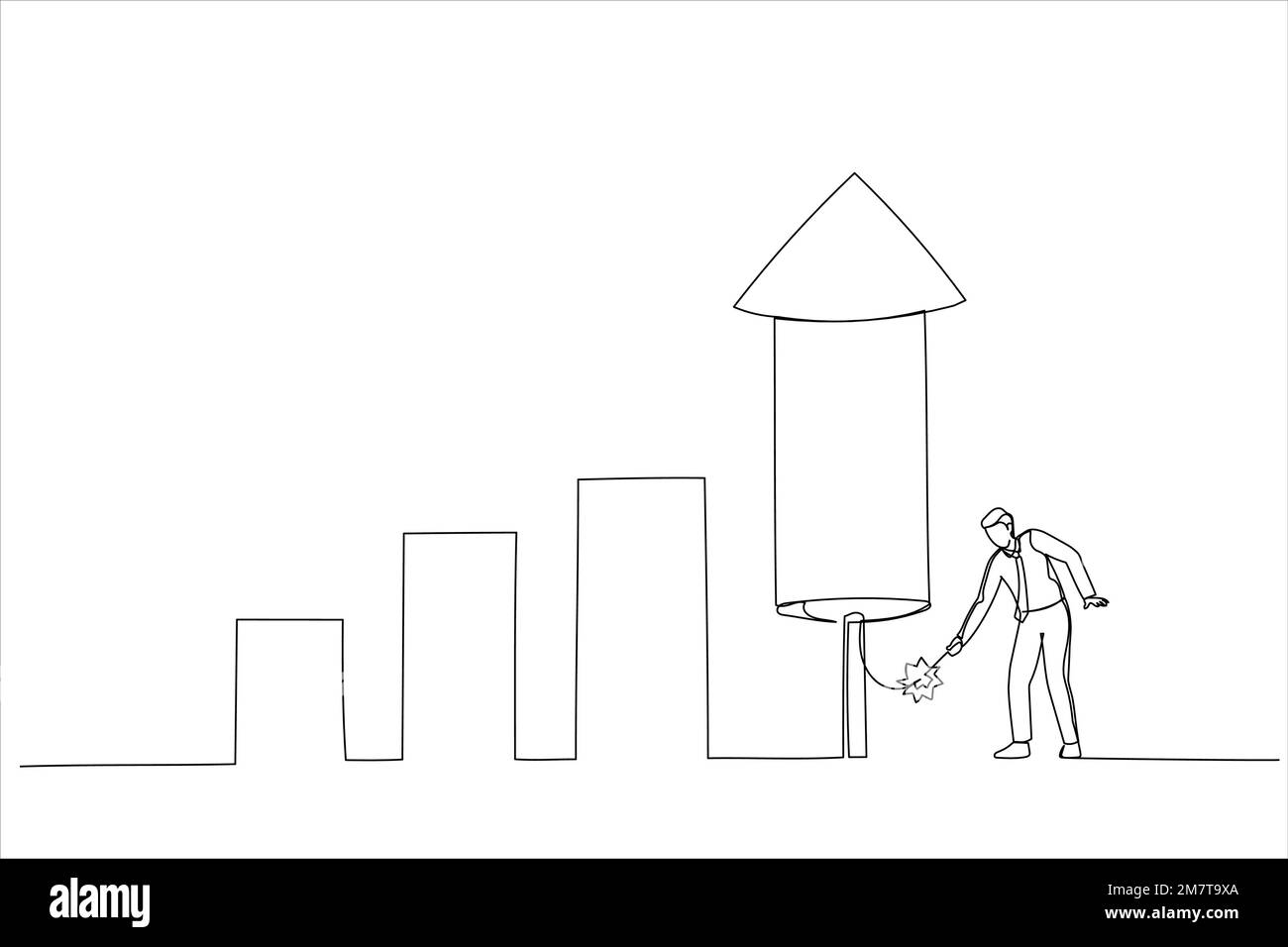 Doodle continuo -Fotos und -Bildmaterial in hoher Auflösung – Alamy