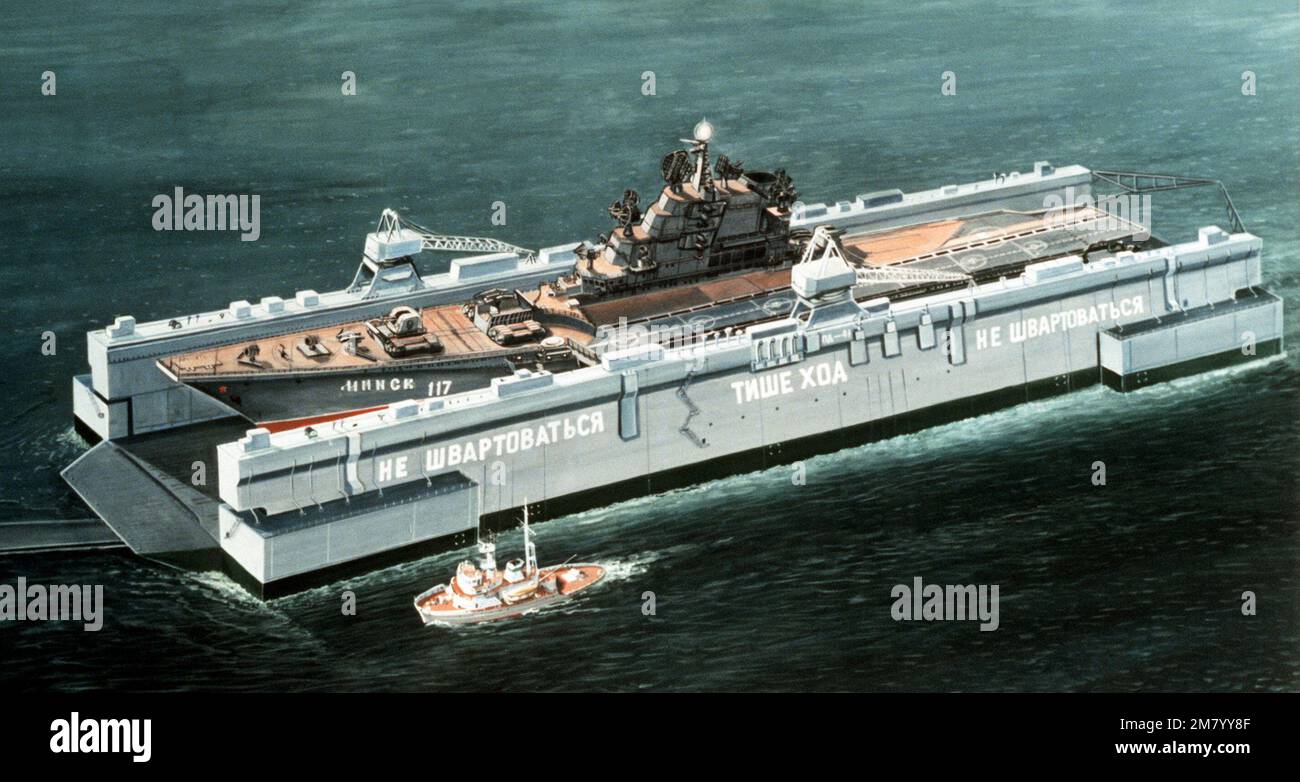 Soviet aircraft carrier kiev in -Fotos und -Bildmaterial in hoher ...