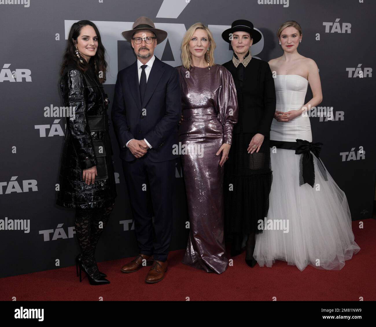 Noemie Merlant, from left, director Todd Field, Cate Blanchett, Nina Hoss and Sophie Kauer pose ...