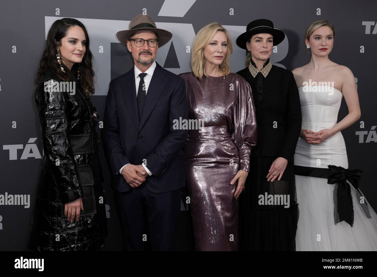 Noemie Merlant, from left, director Todd Field, Cate Blanchett, Nina Hoss and Sophie Kauer pose ...