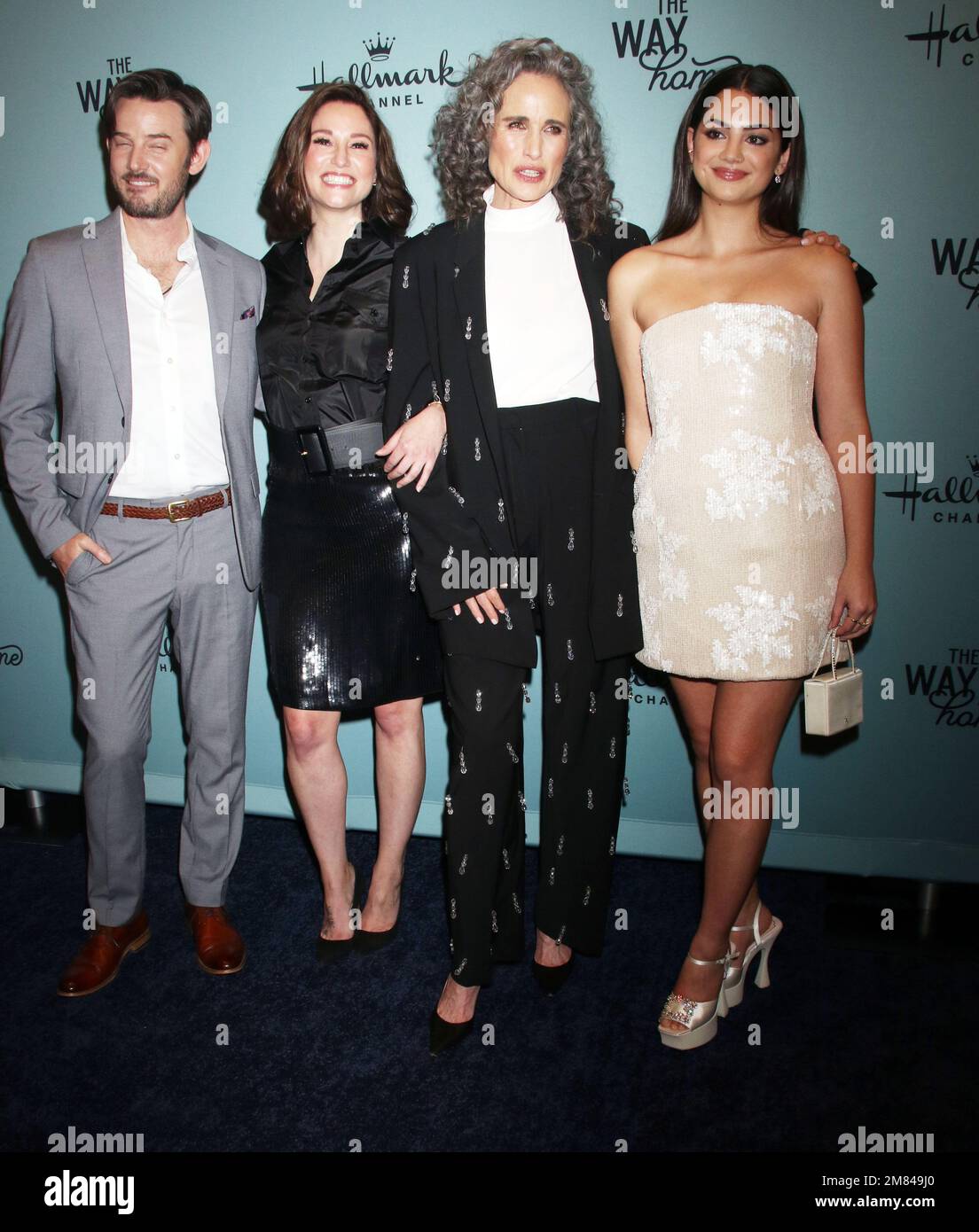 Markenzeichen der New Yorker Fernsehserie Premiere des „The Way Home ...