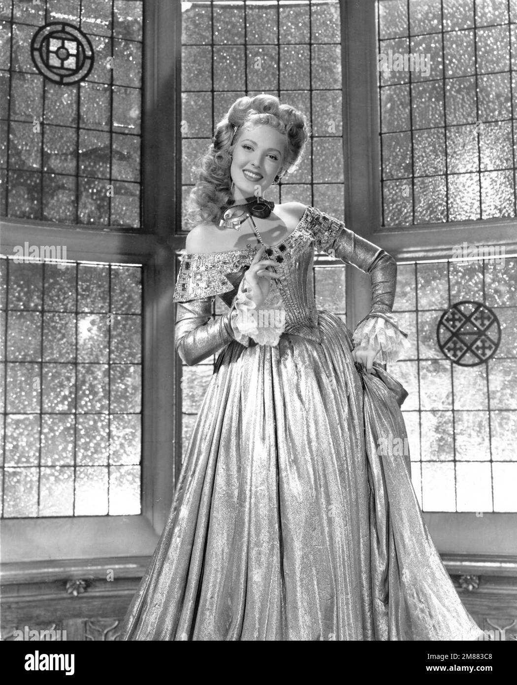 LINDA DARNELL Portrait in FOREVER AMBER 1947 Regisseur OTTO PREMINGER ...