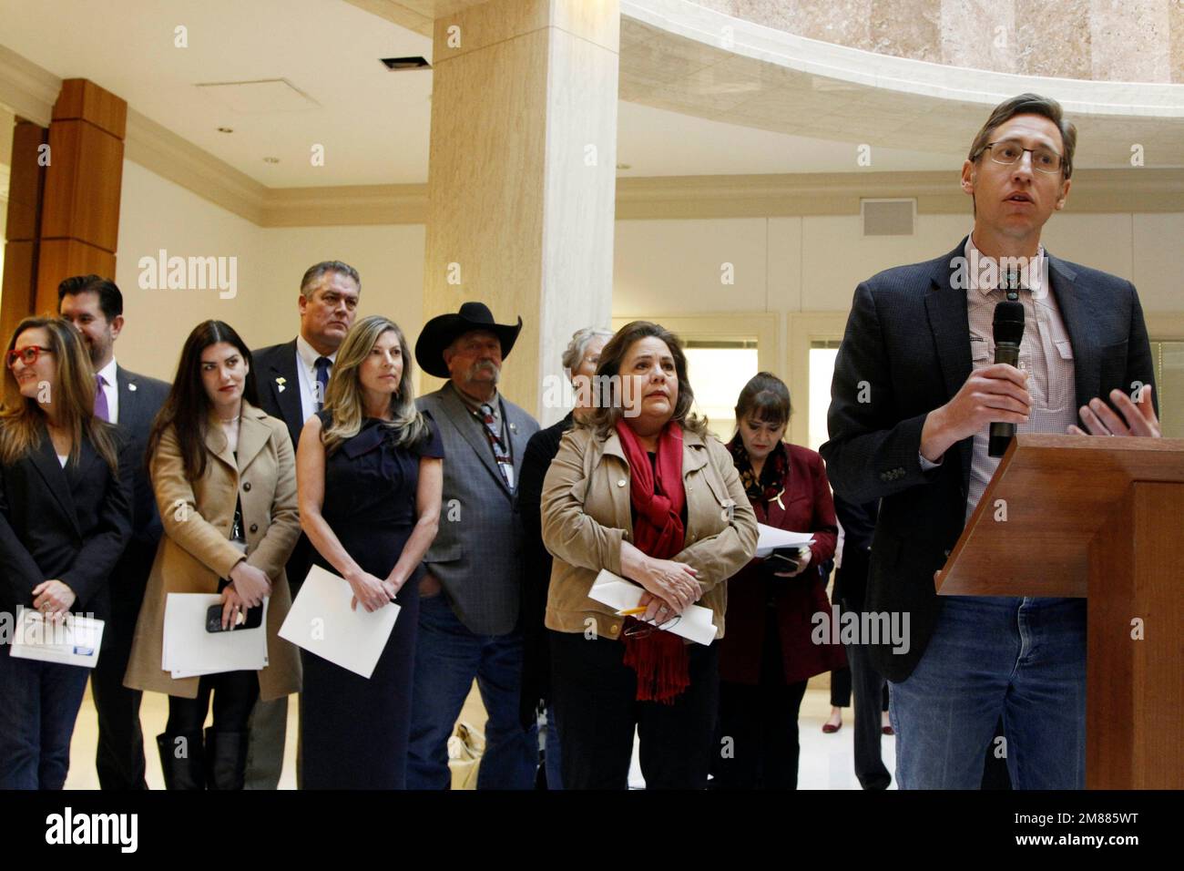 Legislators including Democratic state Rep. Nathan Small of Las Cruces ...