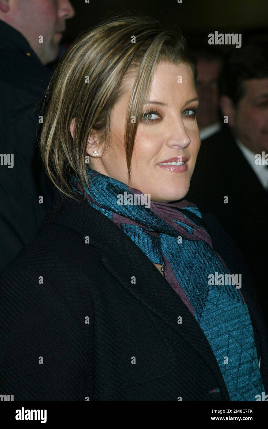 Lisa Marie Presley nach dem Auftritt bei "Late Show with David ...