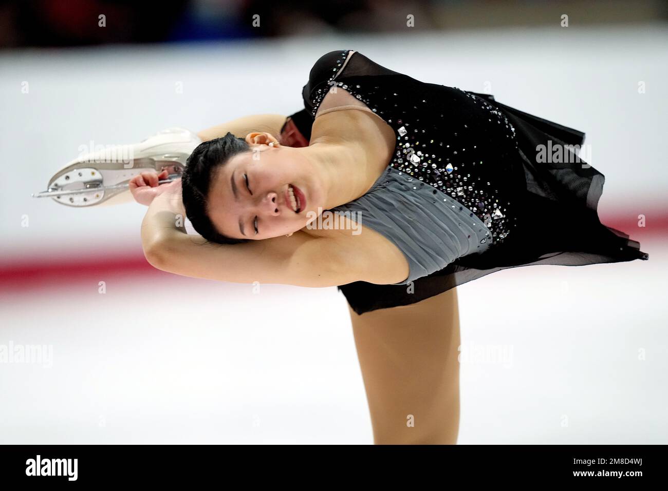Amy Shao Ning Yang tritt am Freitag, den 13. Januar 2023, während des ...