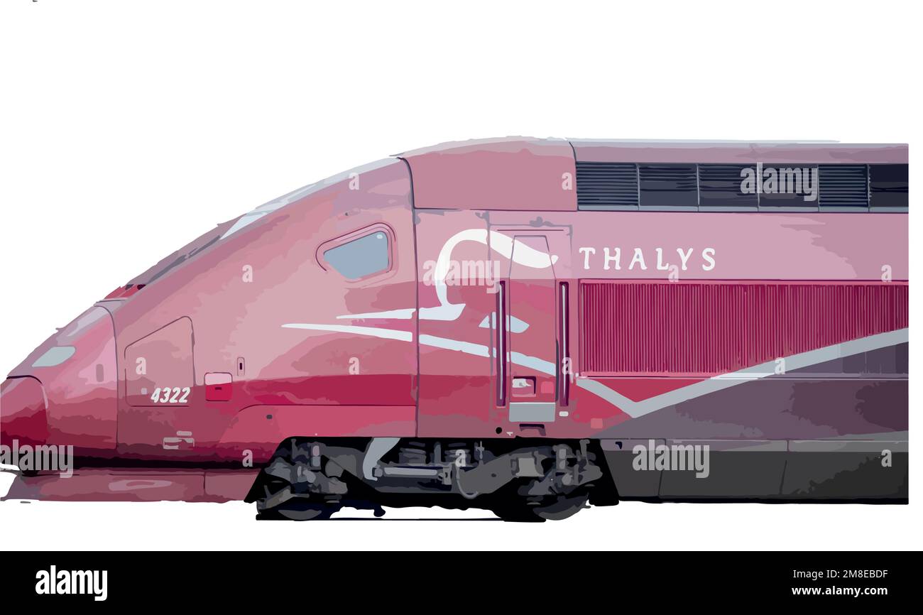 Eisenbahn paris Stock-Vektorgrafiken kaufen - Alamy