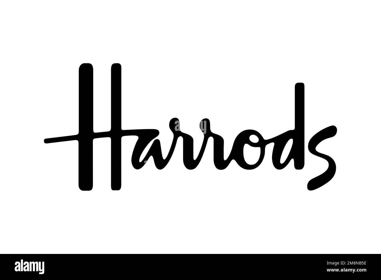 Harrods logo Ausgeschnittene Stockfotos und -bilder - Alamy