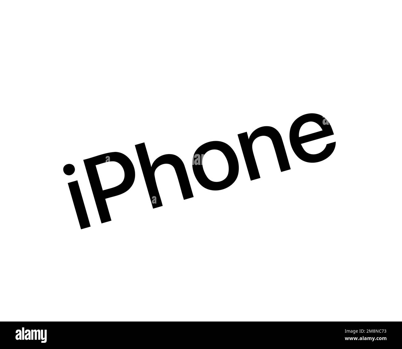 Iphone logo Schwarzweiß-Stockfotos und -bilder - Alamy