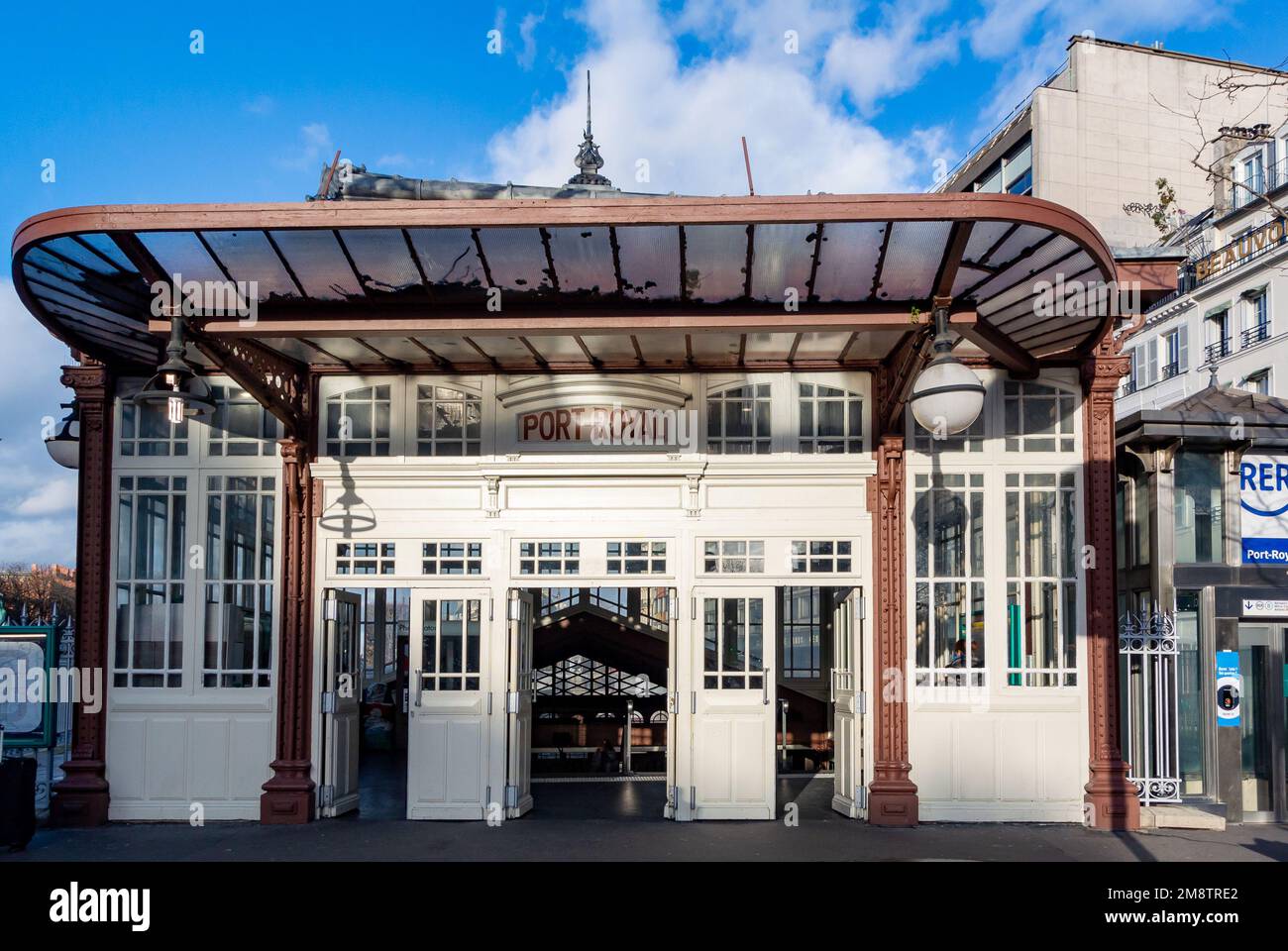 Paris, ile de france, Frankreich, Port Royale Station der RER B Linie ...