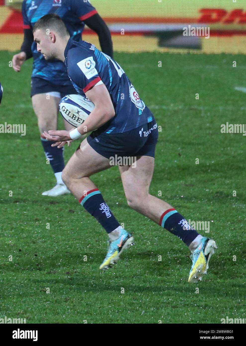 Billy Burns von Ulster Rugby während des Champions Cup, Rugby ...
