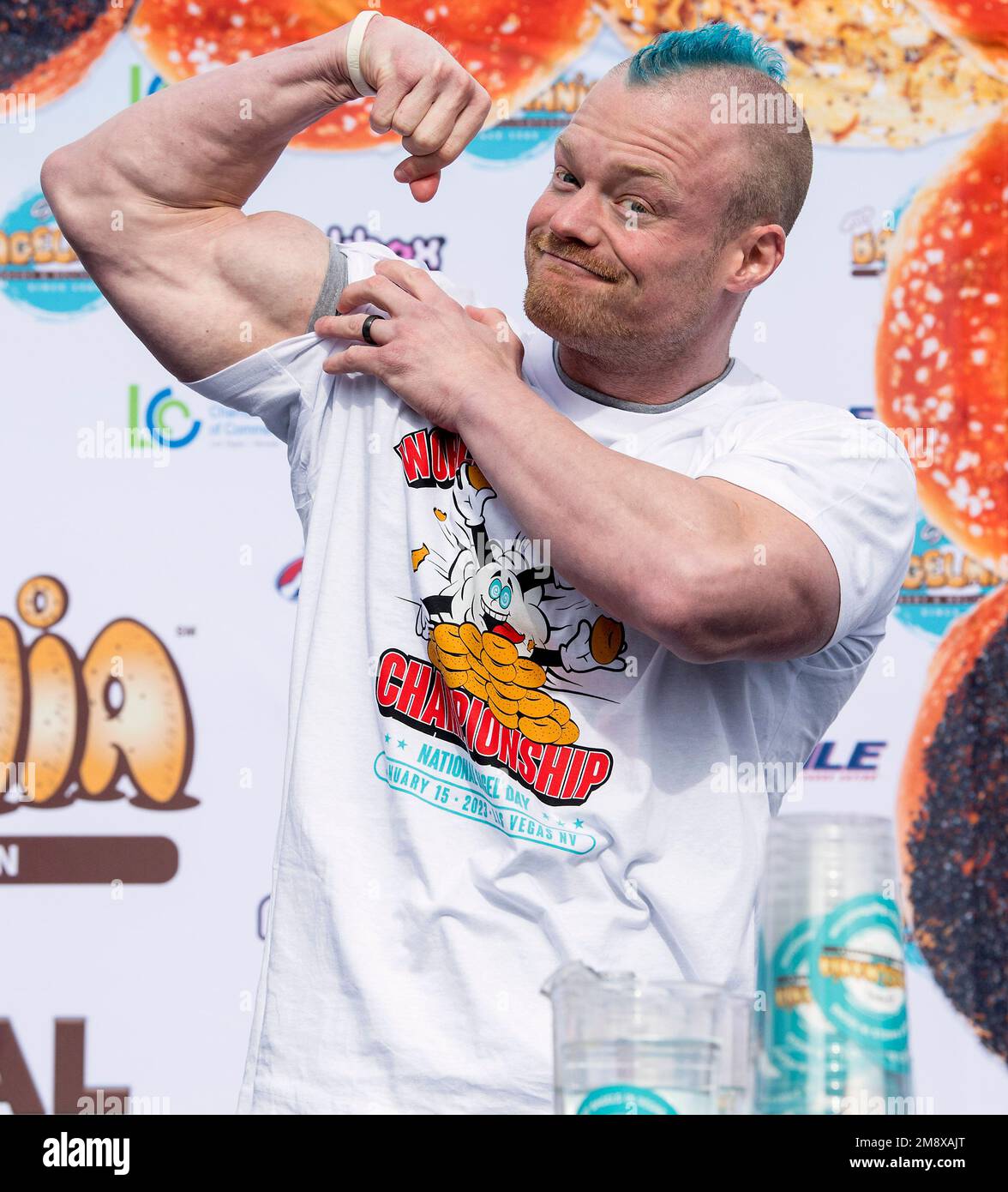 15. Januar 2023 - Las Vegas, Nevada, USA - NICK WEHRY, der weltweit am ...