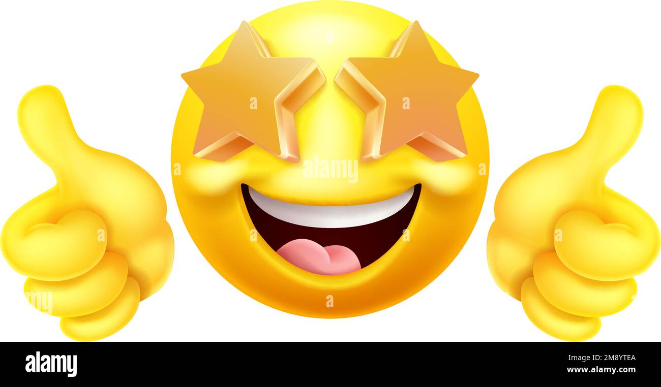 Smiley face emoji stern Stock-Vektorgrafiken kaufen - Alamy