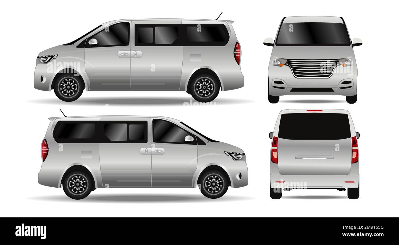 Minibus vector vectors Stock-Vektorgrafiken kaufen - Alamy