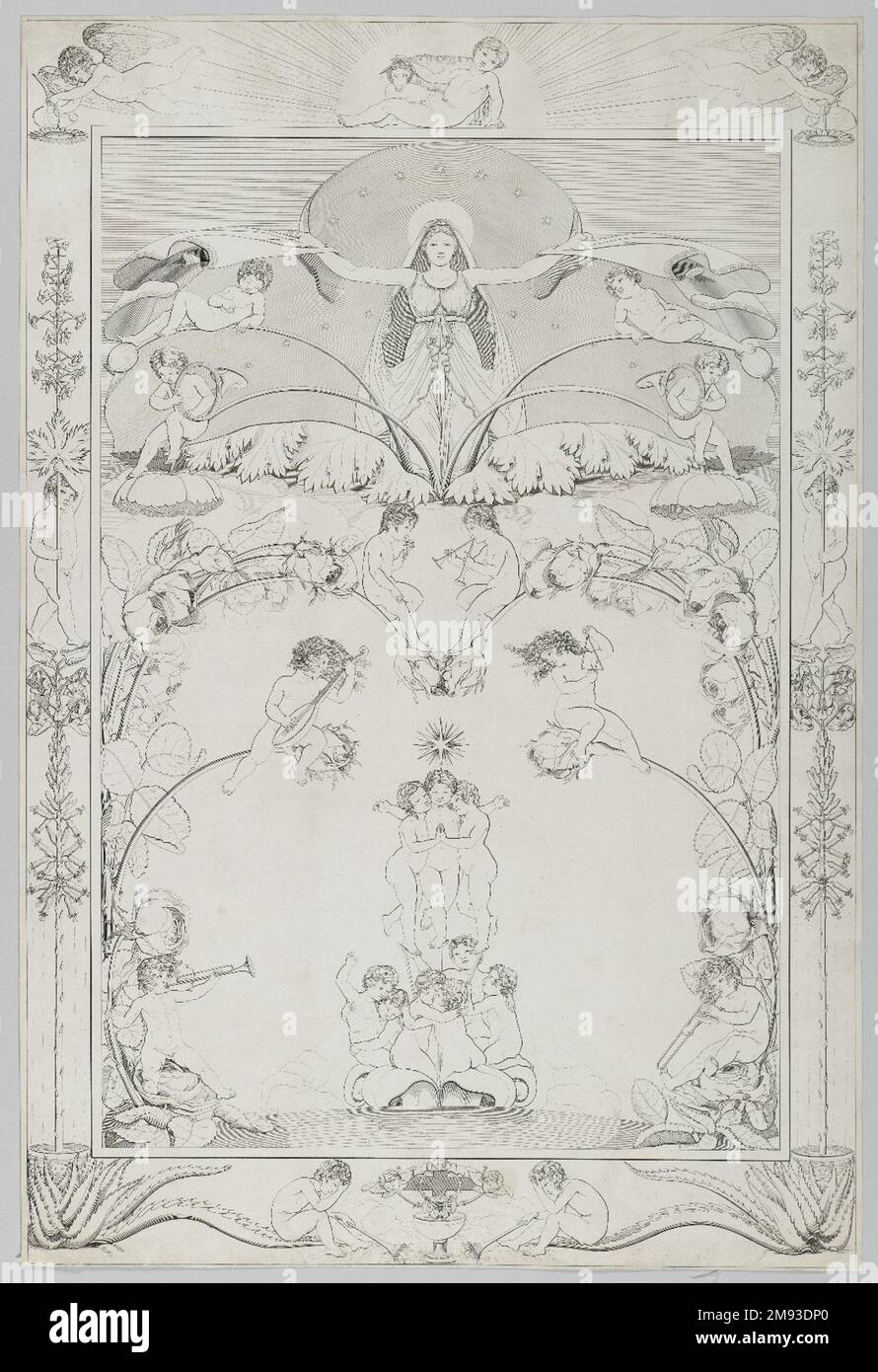 Abend (Der Abend) Philipp Otto Runge (Deutsch, 1777-1810). Abend (Der ...