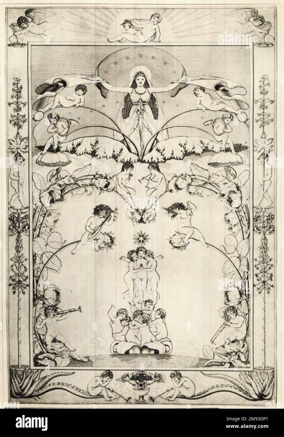 Abend (Der Abend) Philipp Otto Runge (Deutsch, 1777-1810). Abend (Der ...