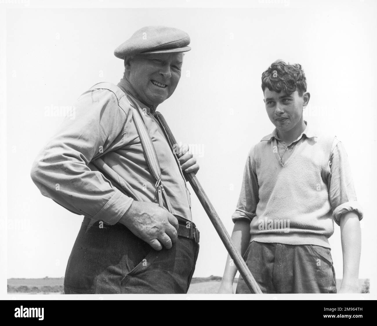Bauern sohn Schwarzweiß-Stockfotos und -bilder - Alamy