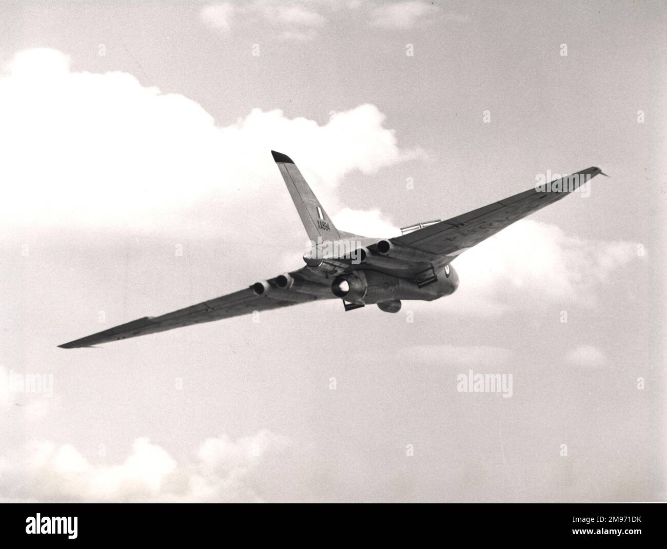 Avro Vulcan B1, XA894, wird als Motortest für den Bristol Siddeley ...