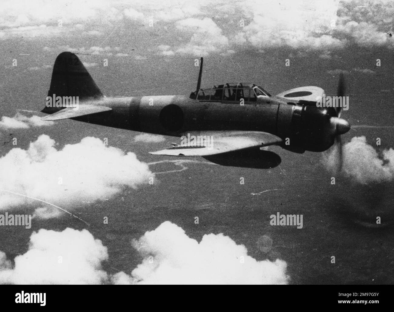 Mitsubishi A6M2 Modell 21 „Zeke“ - im April 1939 flog das erste Mal die ...
