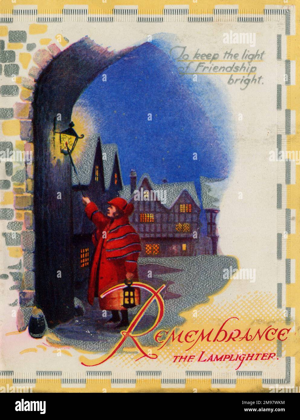 Historische weihnachtskarte -Fotos und -Bildmaterial in hoher Auflösung – Alamy