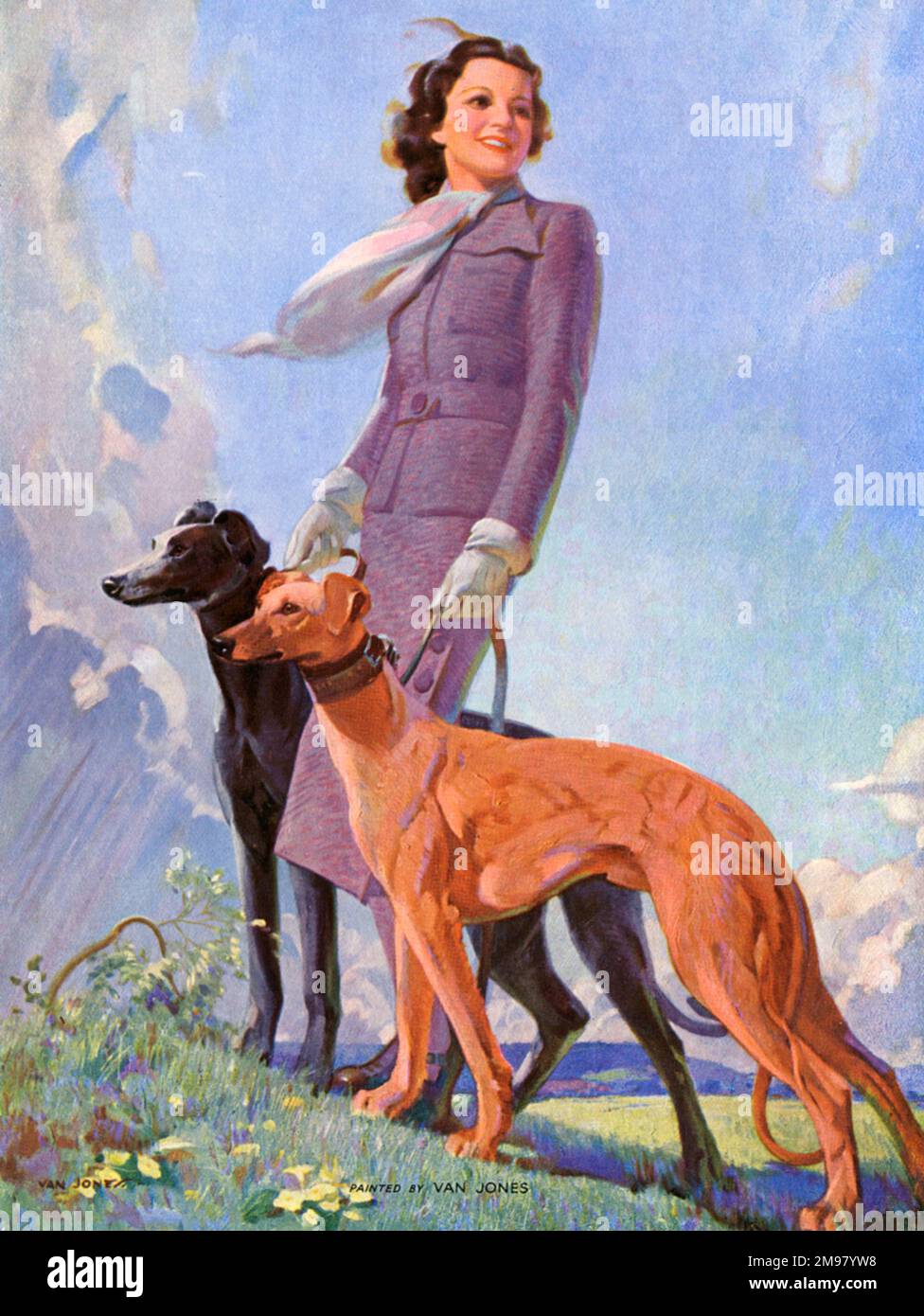 Historische frau mit hunden -Fotos und -Bildmaterial in hoher Auflösung ...