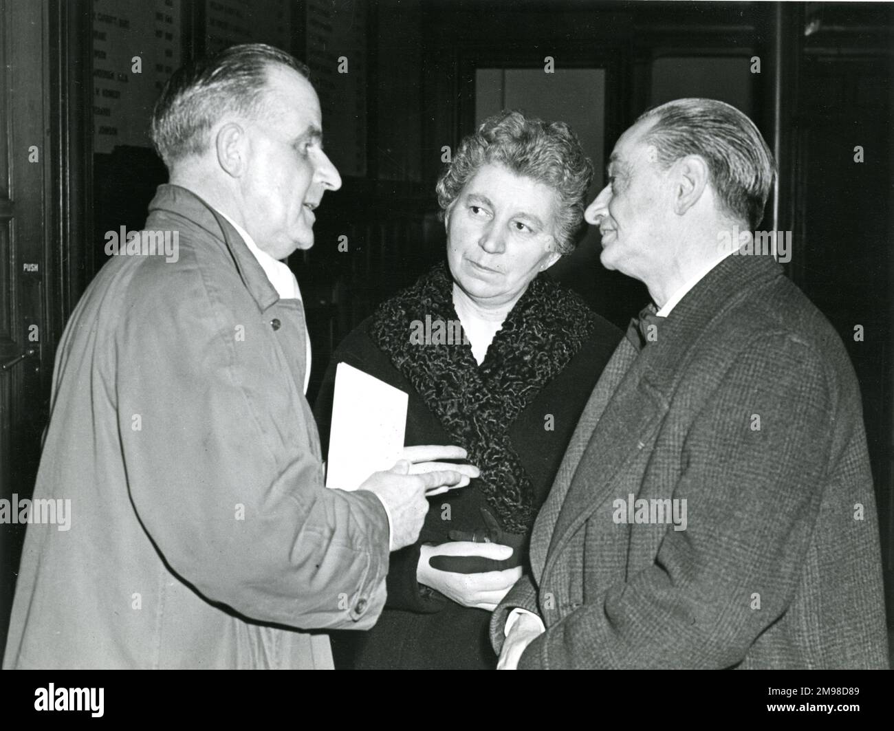 Die 12. Louis BL‚Aufruhr-Vorlesung am 12. März 1959 in der Institution ...