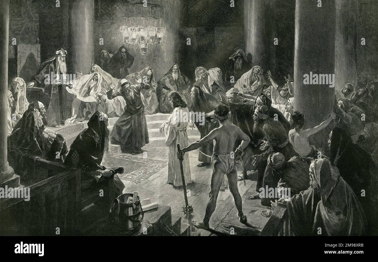 The mocking of jesus -Fotos und -Bildmaterial in hoher Auflösung – Alamy