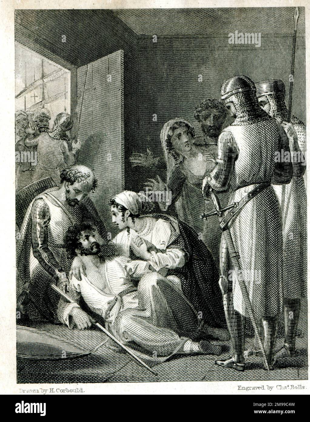 Geoffrey (Jaufre) Rudel, Prinz von Blaye, Frankreich, und Troubadour ...