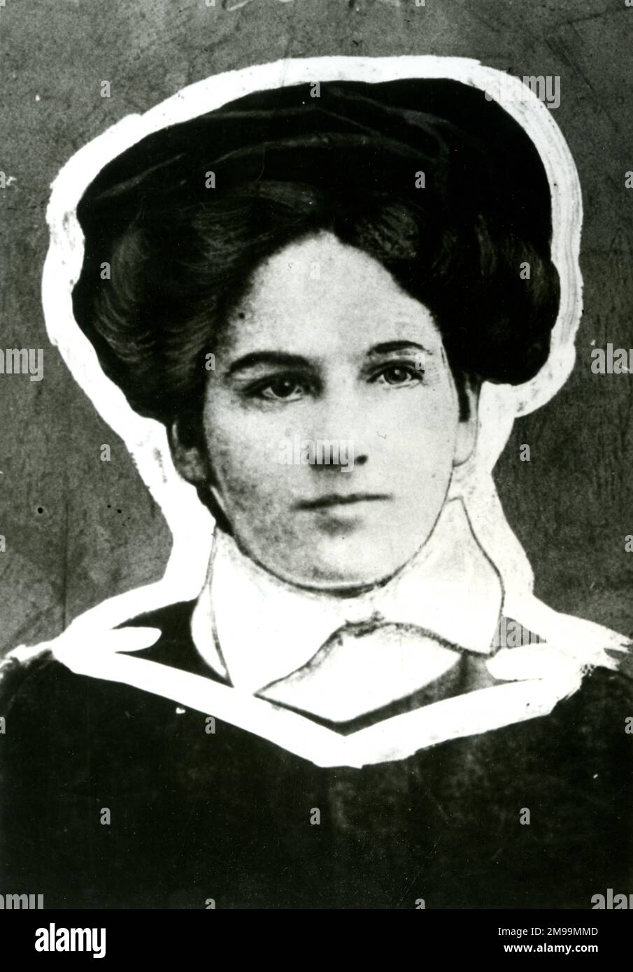 Alice Burnham, eines der Opfer der Braut in den Bath-Morden, begangen von George Joseph Smith ...