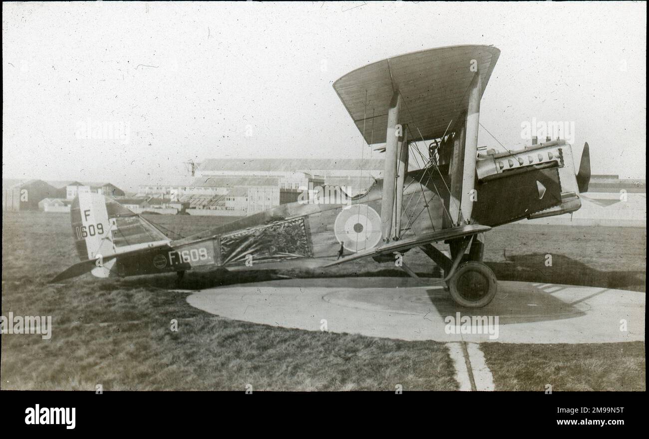 Seitenansicht des D.H. .9A (F1609). William Francis Forbes-Sempill, 19 ...
