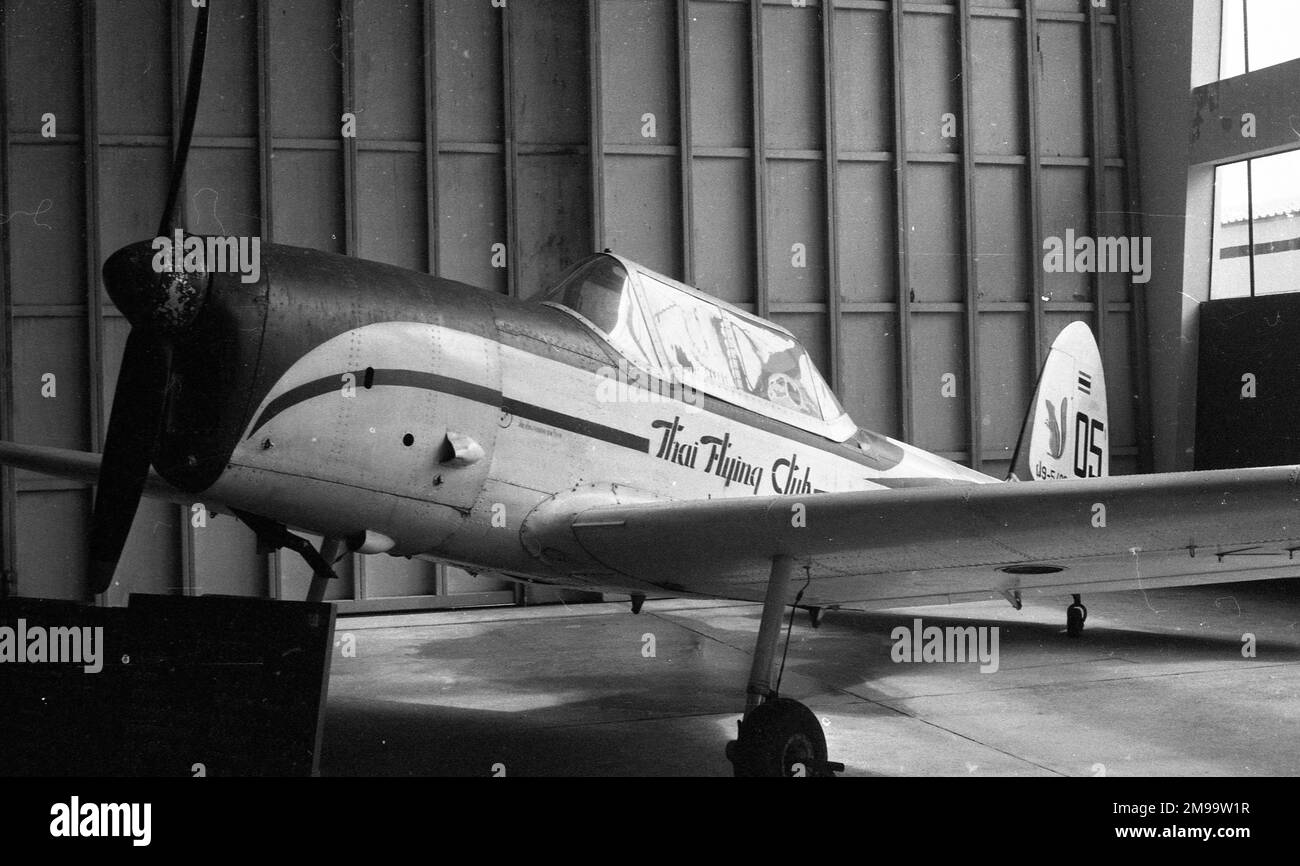 Trainer Typ 9 – de Havilland Canada DHC-1 Chipmunk „05“ des Thai Flying ...
