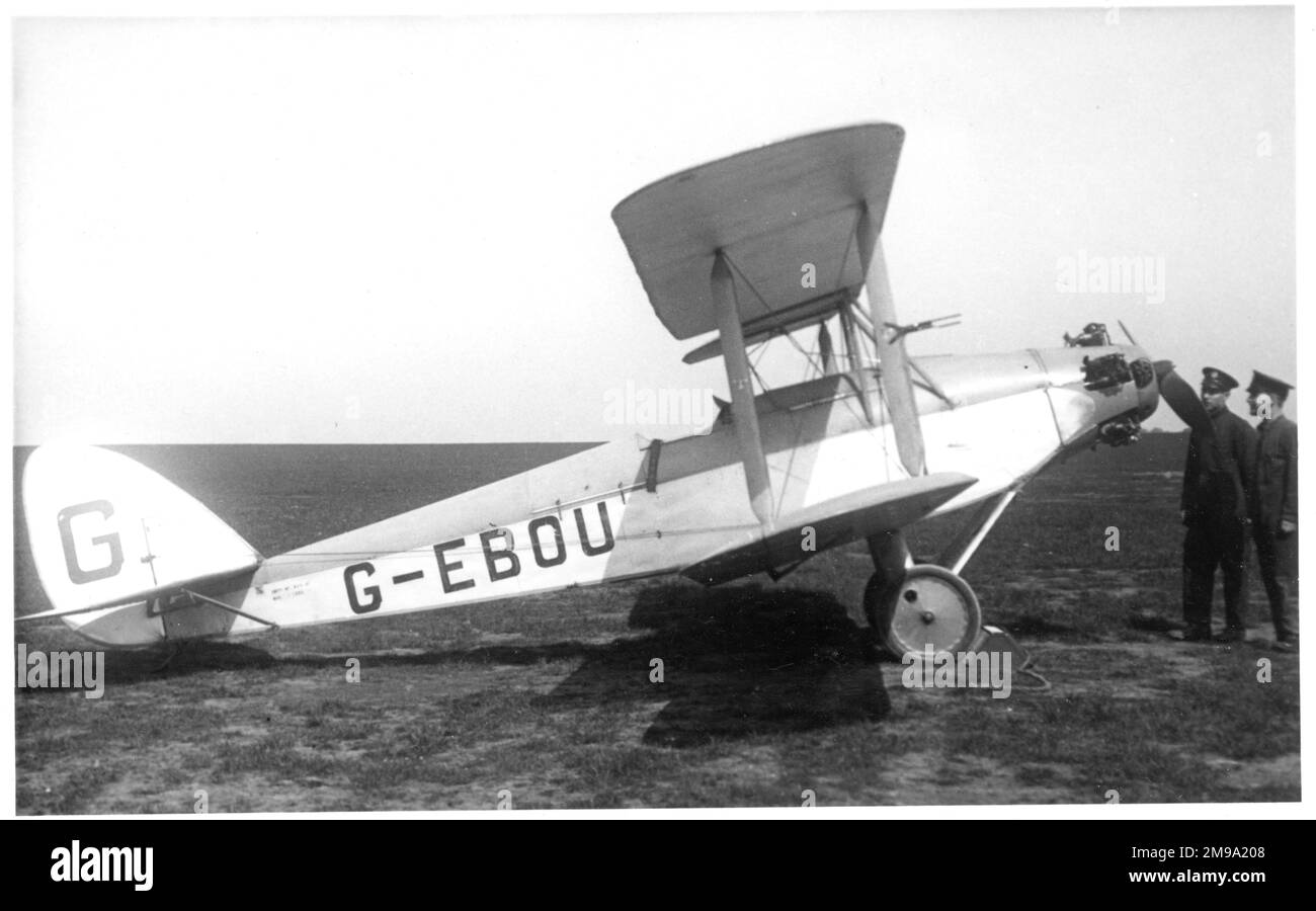 De Havilland DH.60 Genet Moth G-EBOU (msn 271), registriert am 8 ...