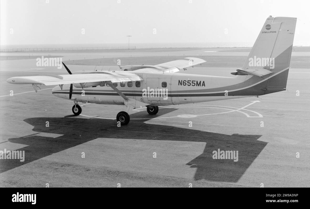 De havilland canada dhc 6 twin Schwarzweiß-Stockfotos und -bilder - Alamy