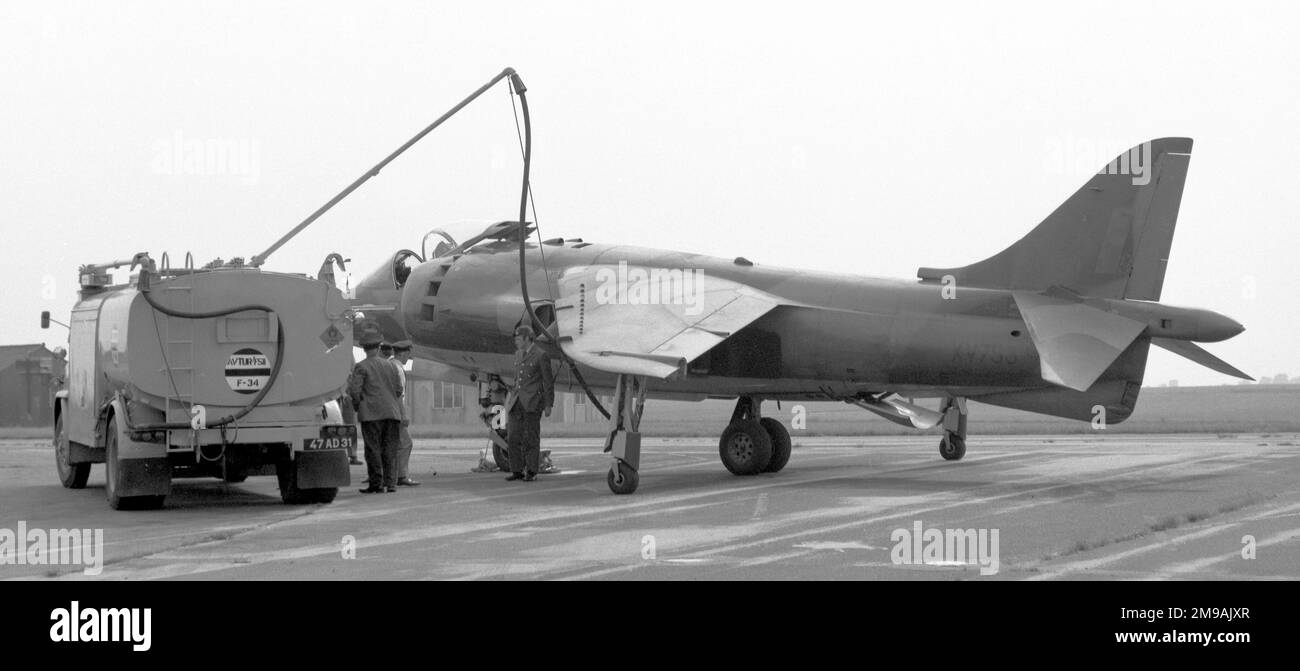 Royal Air Force - Hawker Siddeley Harrier GR.1 XV753, von der Harrier ...