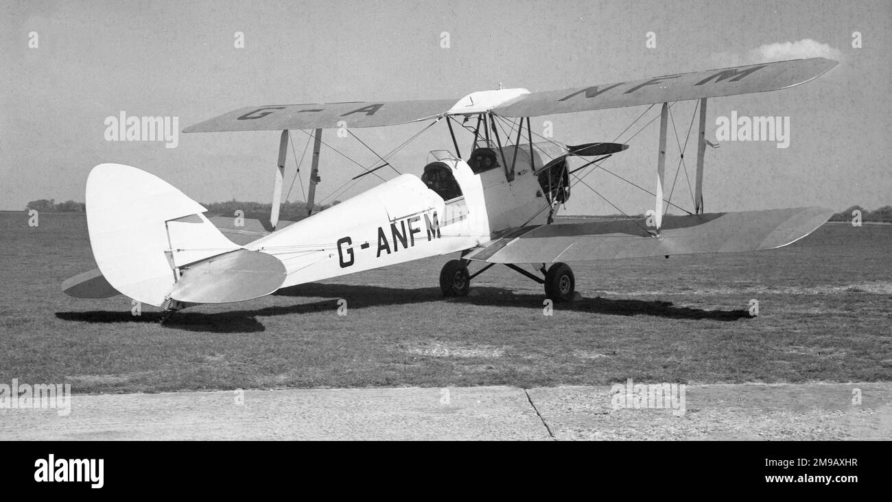 De Havilland DH.82A Tiger Moth G-ANFM (msn 83604), auf dem Booker ...