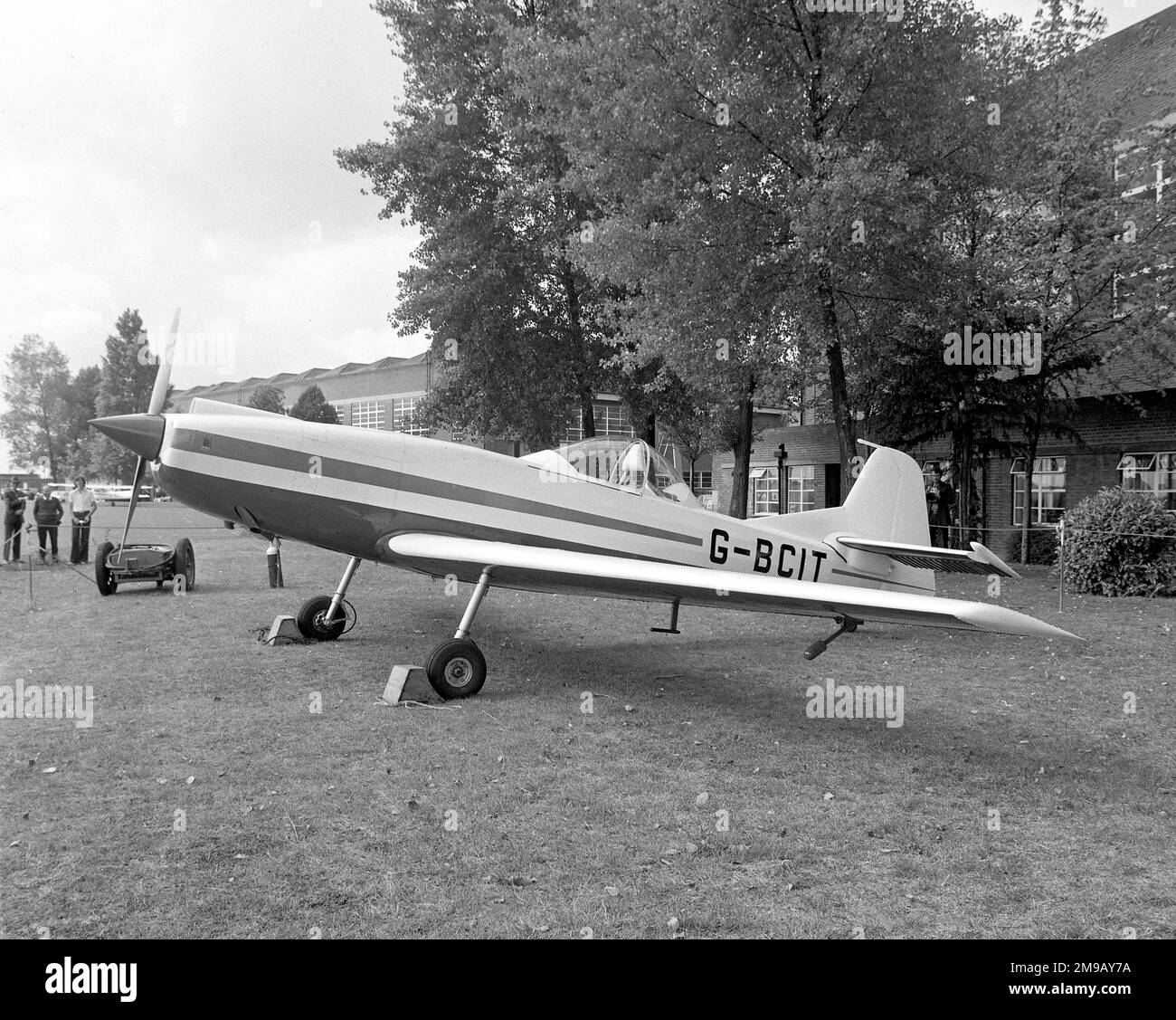Cranfield A.1 G-BCIT (msn 001), ein am Cranfield Institute of ...