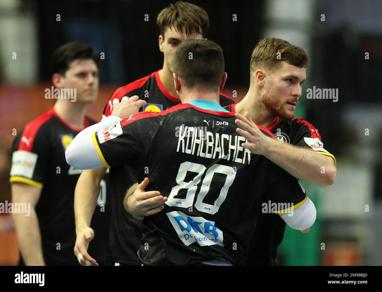 Johannes Golla aus Deutschland mit Jannik Kohlbacher aus Deutschland ...