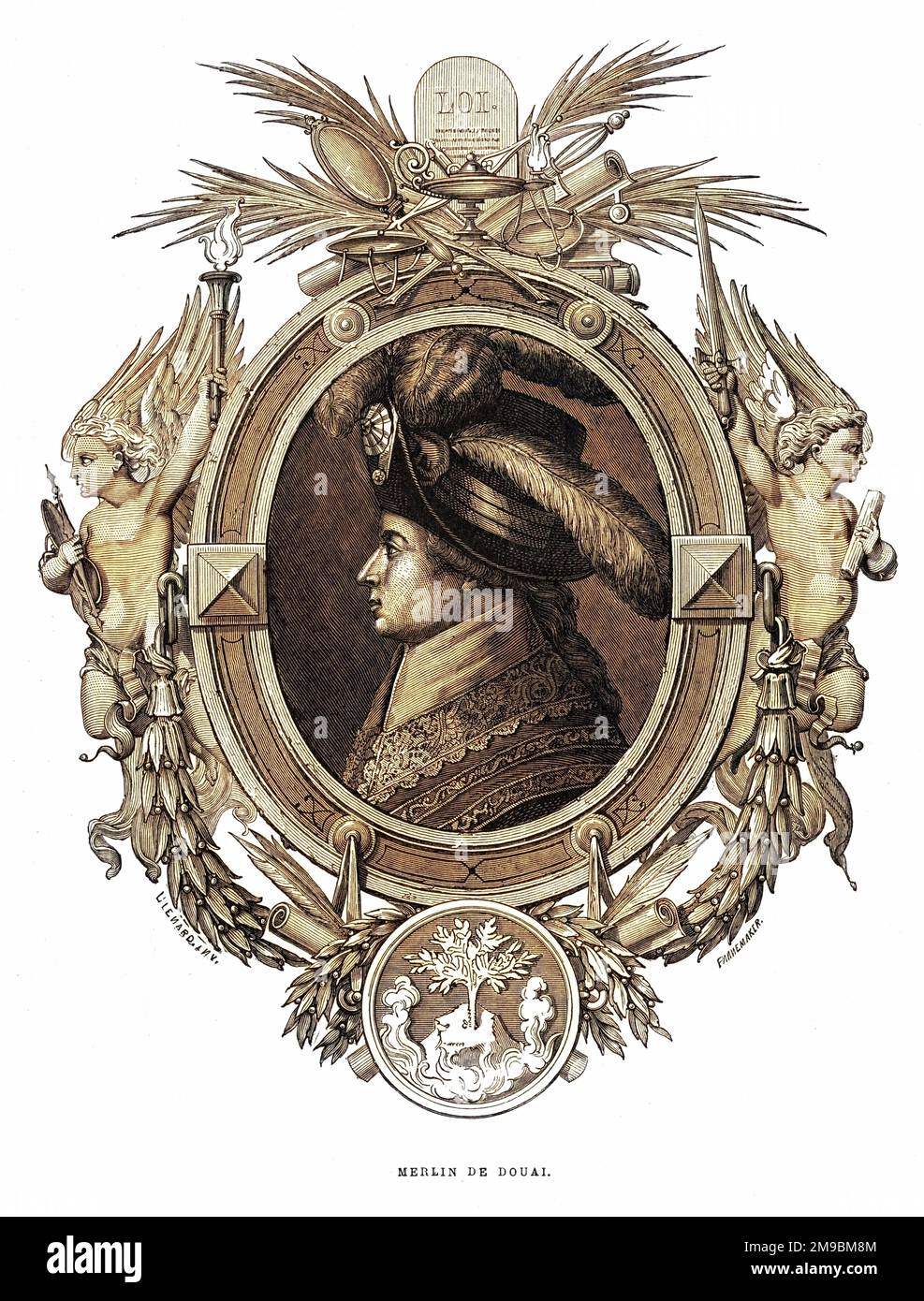 Philippe antoine merlin de douai Ausgeschnittene Stockfotos und -bilder ...