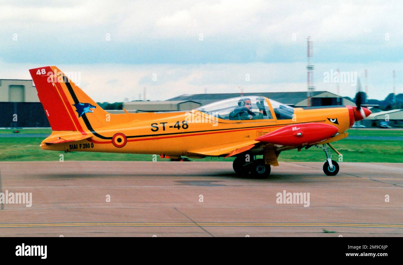 Force aerienne belge - Siai-Marchetti SF.260M ST-48 (msn 846). (Force ...
