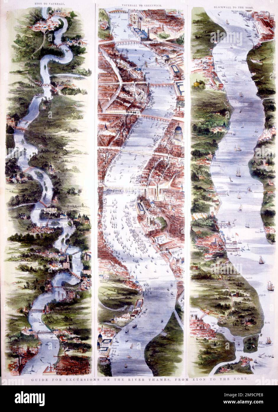 Thames river map -Fotos und -Bildmaterial in hoher Auflösung – Alamy