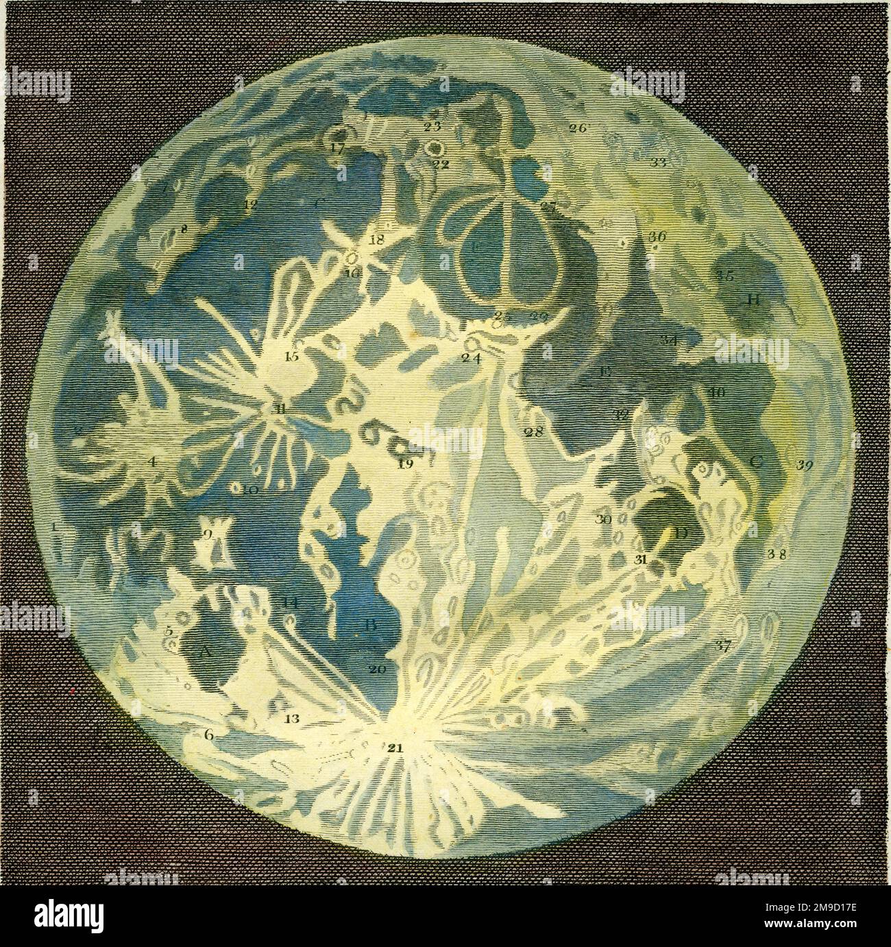 Moon map -Fotos und -Bildmaterial in hoher Auflösung – Alamy