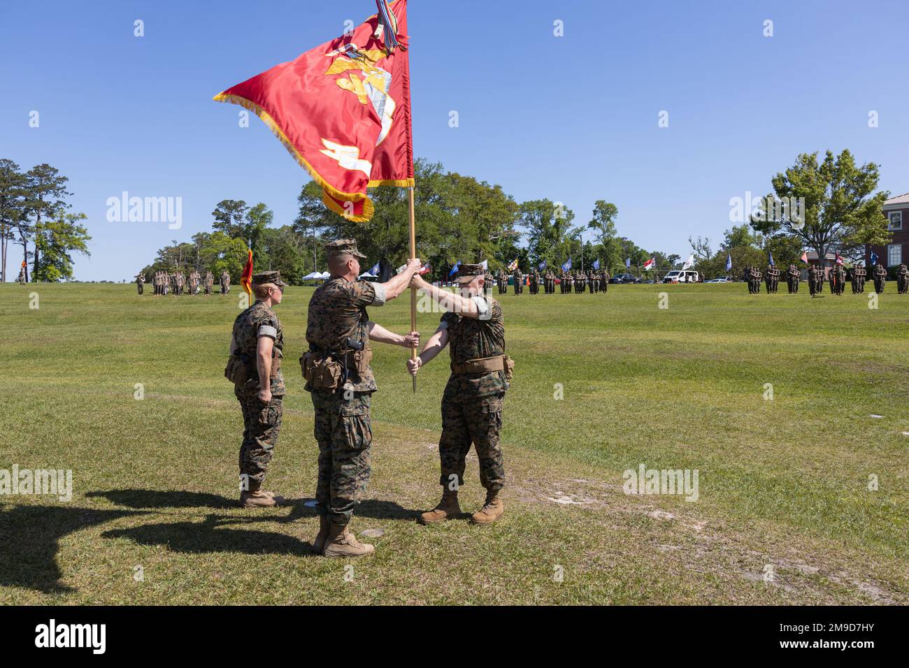 USA Marinekorps Sergeant Major Ryan A. Gnecco, Bataillon Sergeant Major ...