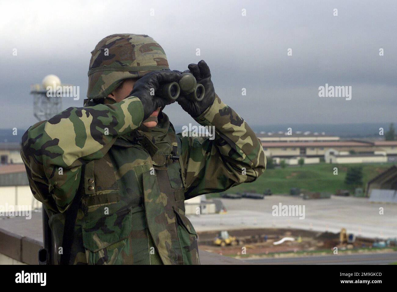AIRMAN First Class Rickey Pendaruis, USAF, 52. Sicherheitskräfte, 52 ...