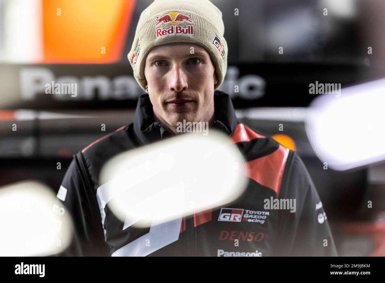 EVANS Elfyn (GBR), TOYOTA GR Yaris Rally1 Hybrid, Portrait während der Rallye Automobile Monte ...