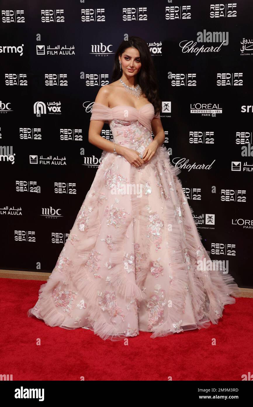 Mahlagha Jaberi poses for photographers upon arrival at the opening gala ceremony for the The ...