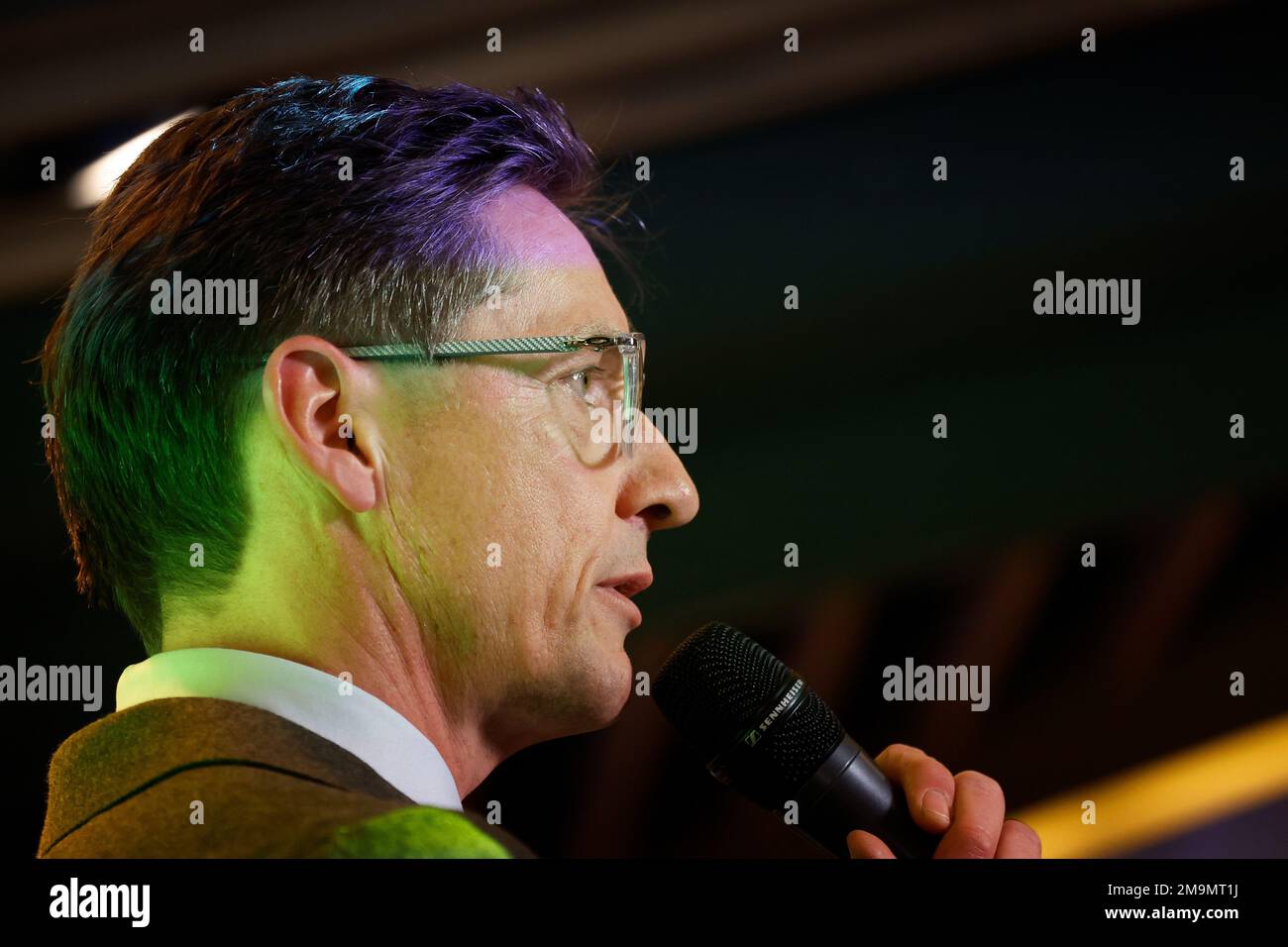 ROTTERDAM - Gründer Joost Eerdmans von JA21 bei der Vorstellung der ...