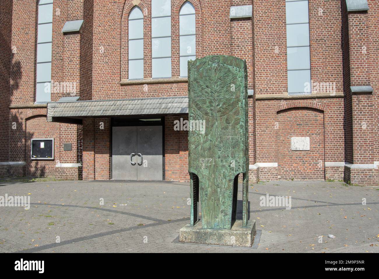 Aachen august 2022: St. Barbara. Die Gemeinde befindet sich in Rothe ...