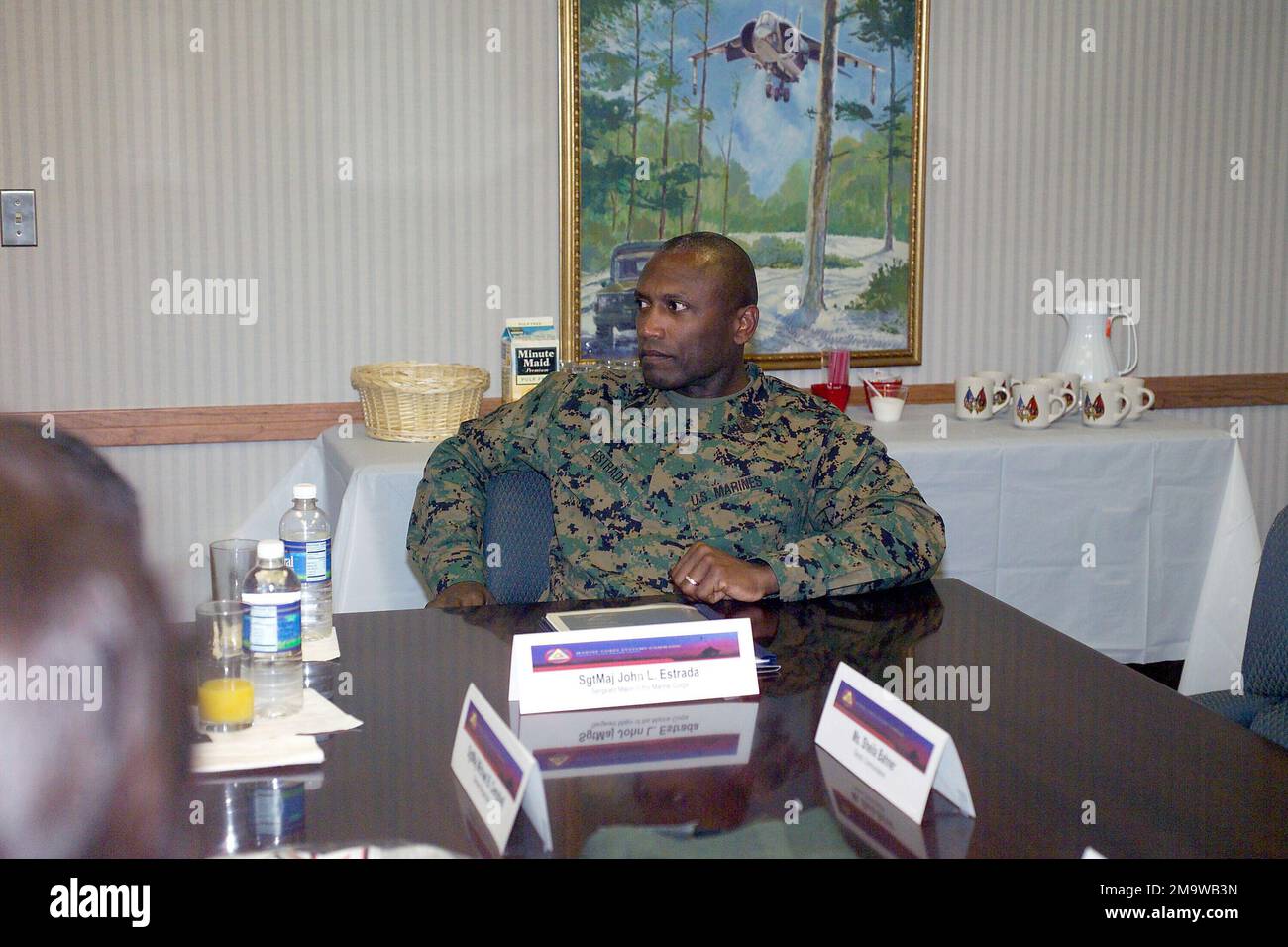 Sergeant major der marine corps john estrada -Fotos und -Bildmaterial ...