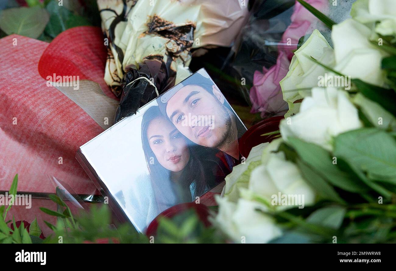 FILE - A picture of Bryce Fredriksz and his girlfriend Daisy Oehlers ...